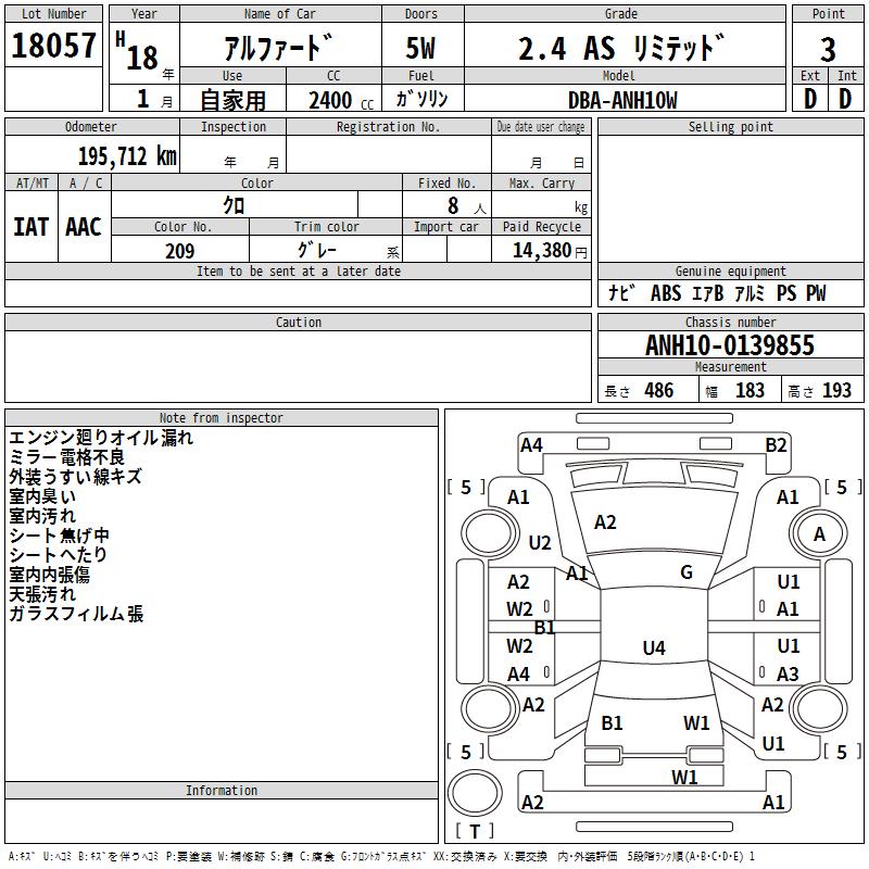 A18057E 7 Welcome To The Japanese Car Buy Japanese Car From Anywhere A18057E 7 Welcome To The Japanese Car Buy Japanese Car From Anywhere